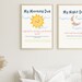 Dua for Morning & Night, Islamic Wall Art, Kids Prints, Nursery ...