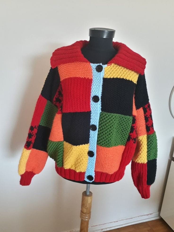 Harry Styles Hand Knit Sweater - Etsy