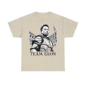 Team Elon Musk Gladiator T-shirt: Rome Colosseum Design - Etsy