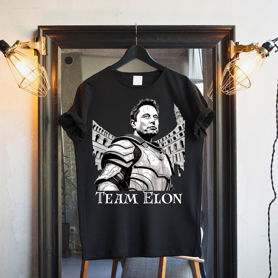 Team Elon Musk Gladiator T-shirt: Rome Colosseum Design - Etsy