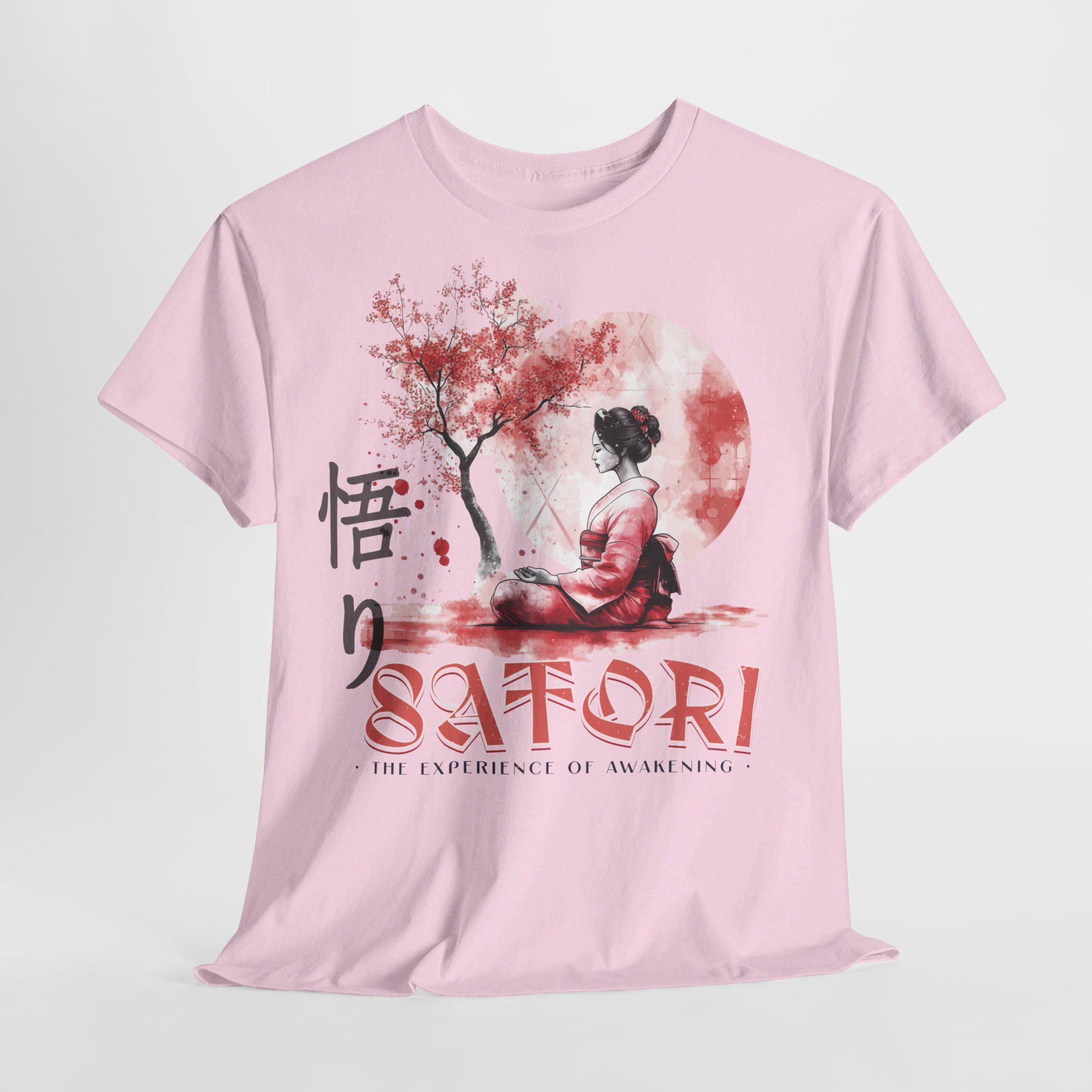 Satori - the Experience of Awakening Japanese Shirt Cotton 100% S, M, L ...