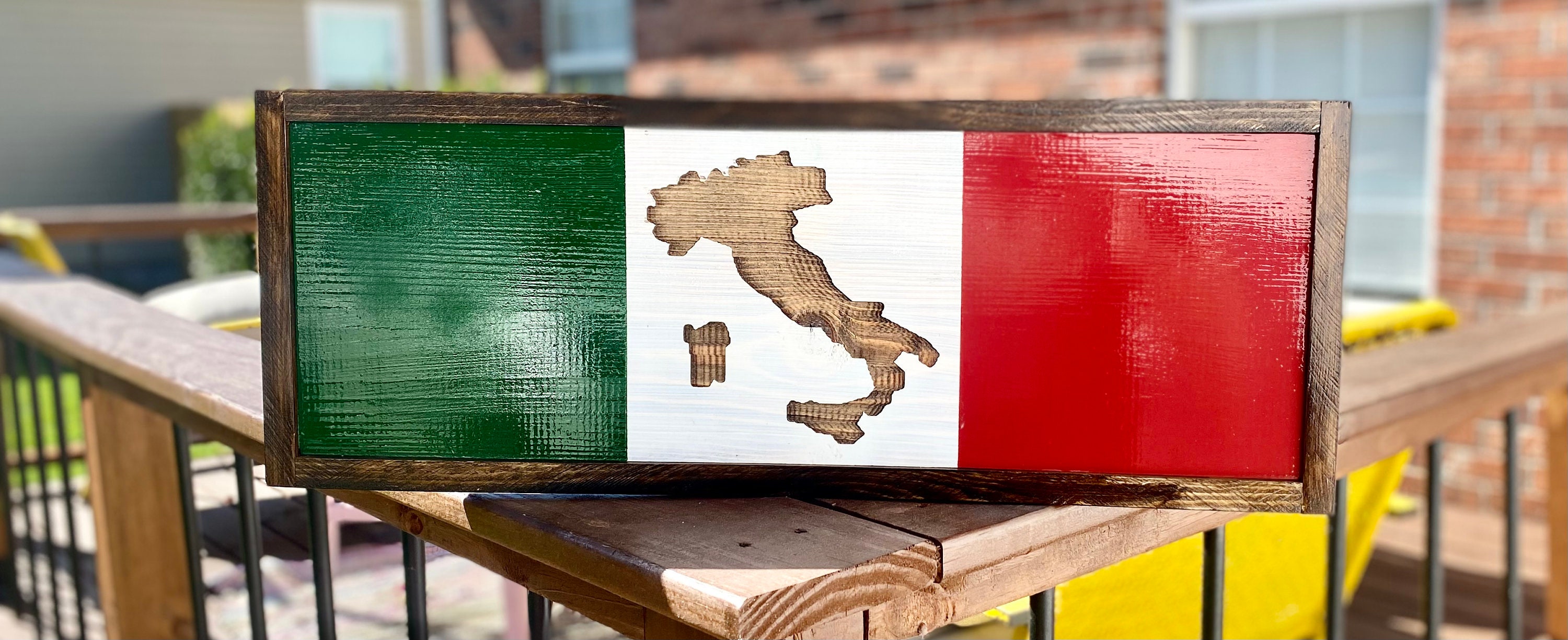 Italian Flag Banner - Etsy