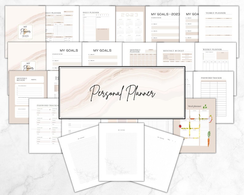 Ultimate Printable Life Binder Planner Home Management - Etsy