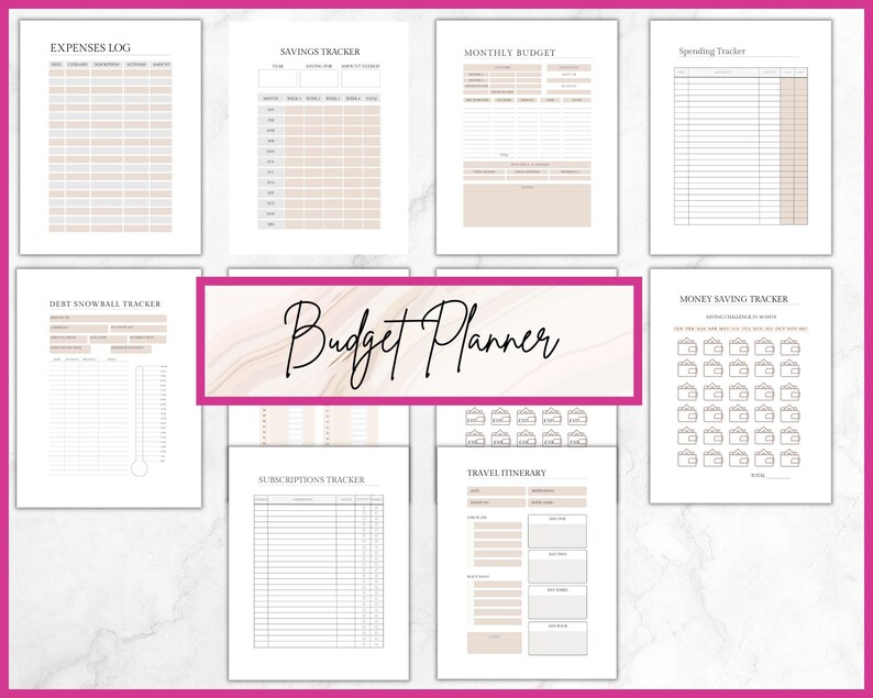 Ultimate Printable Life Binder Planner Home Management - Etsy