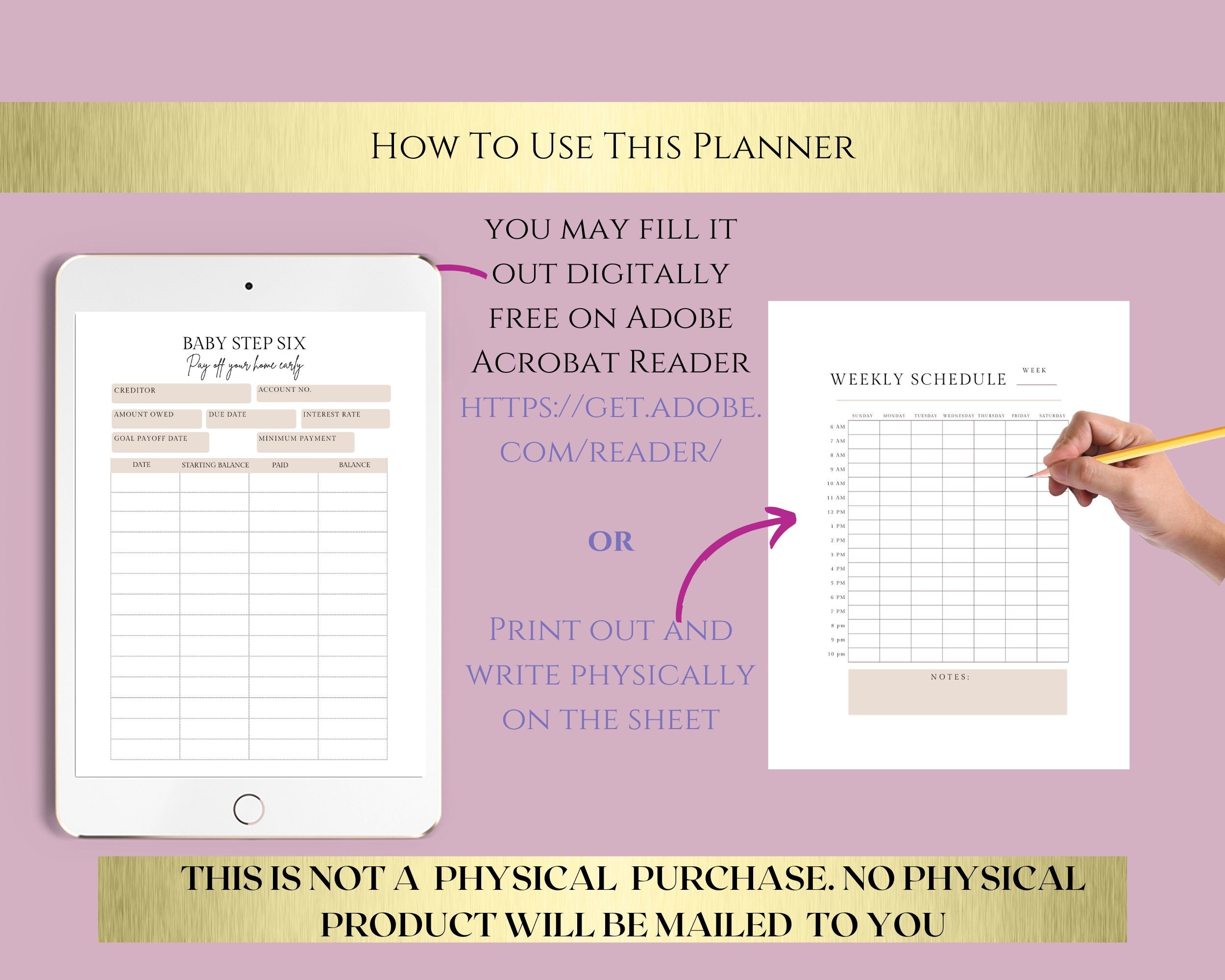 Baby Steps Progress Tracker Printable Inserts Dave Ramsey Financial ...