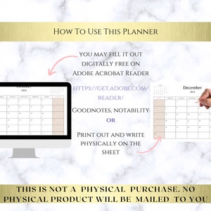 Editable 2023 & 2024 Monthly Calendars| Teacher Calendar| Fill in ...