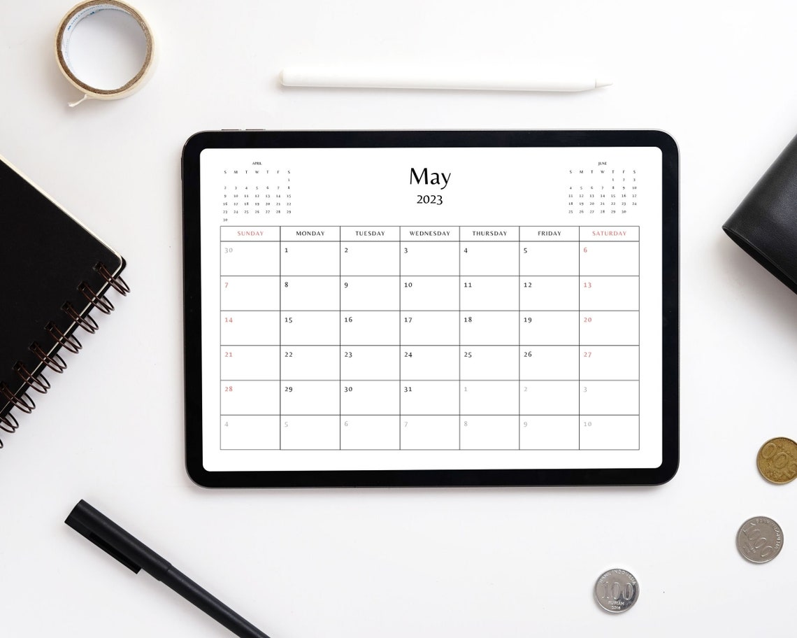 Editable 2023 & 2024 Monthly Calendars| Teacher Calendar| Fill in ...