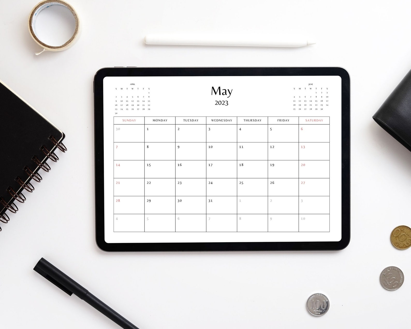 Editable 2023 & 2024 Monthly Calendars| Teacher Calendar| Fill in ...