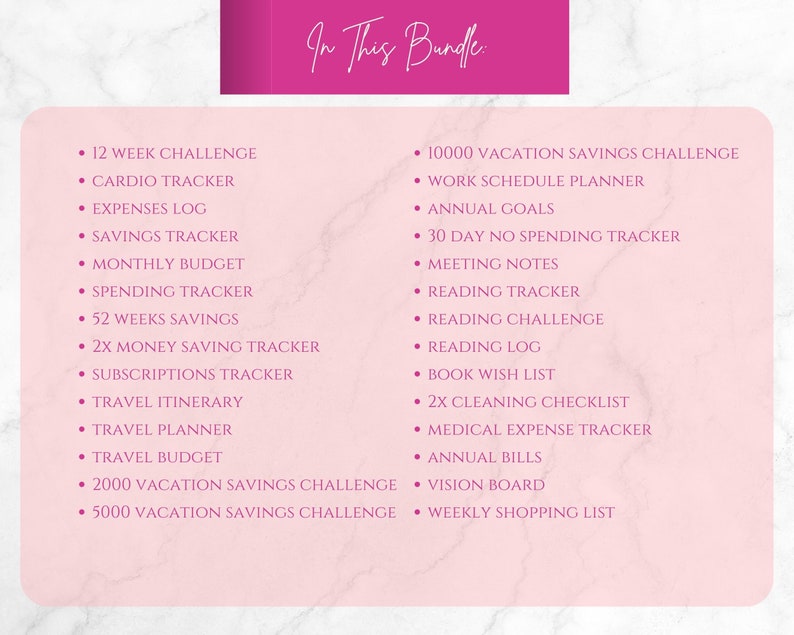 Ultimate Printable Life Binder Planner Home Management - Etsy