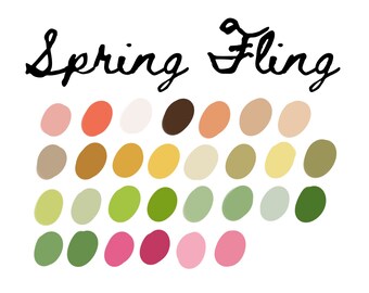 Procreate Color Palette, Procreate Swatches, Color Swatches, Procreate ...