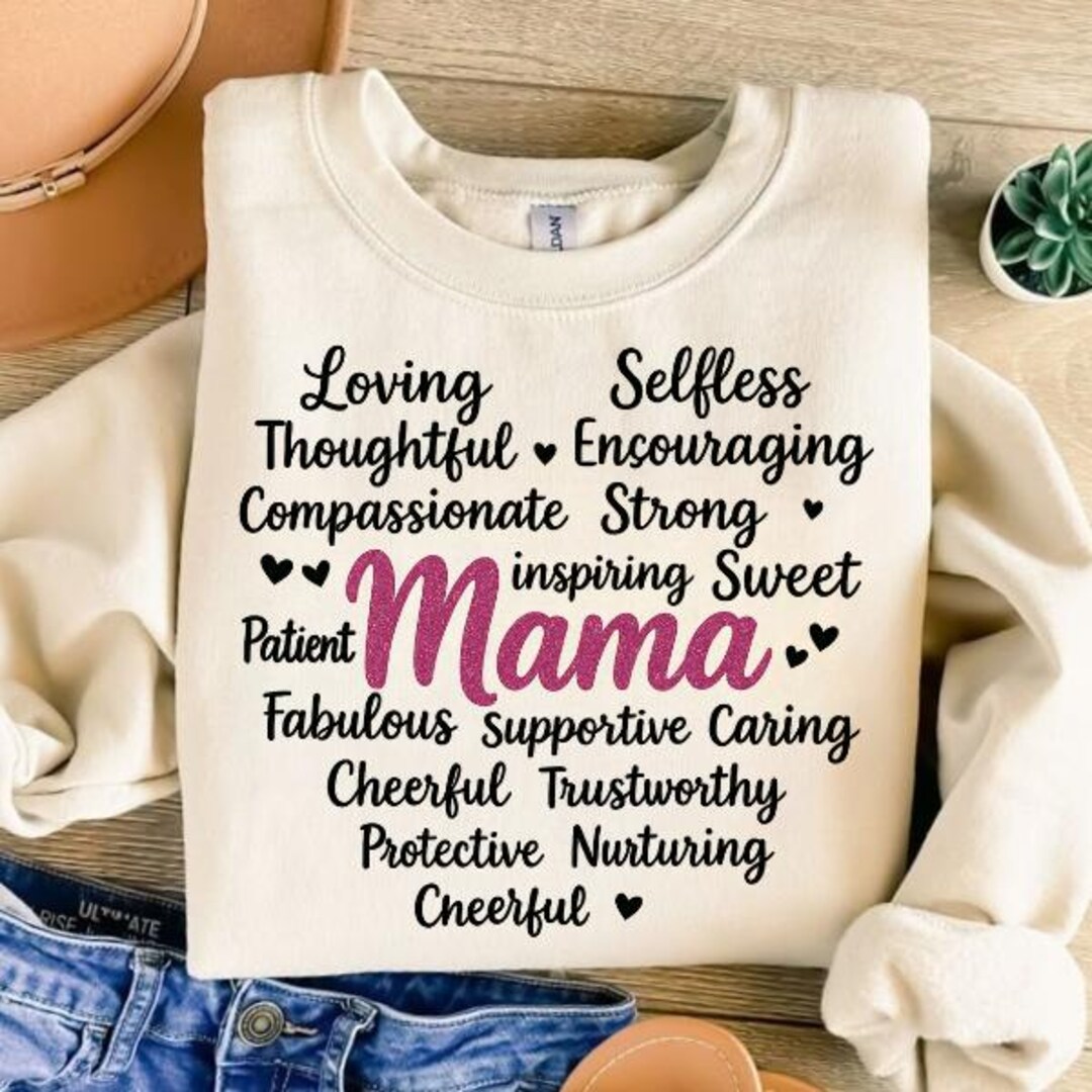 Mama Heart Png, Mom Png, Motivational Mom Quotes Png, Mothers Day Png ...