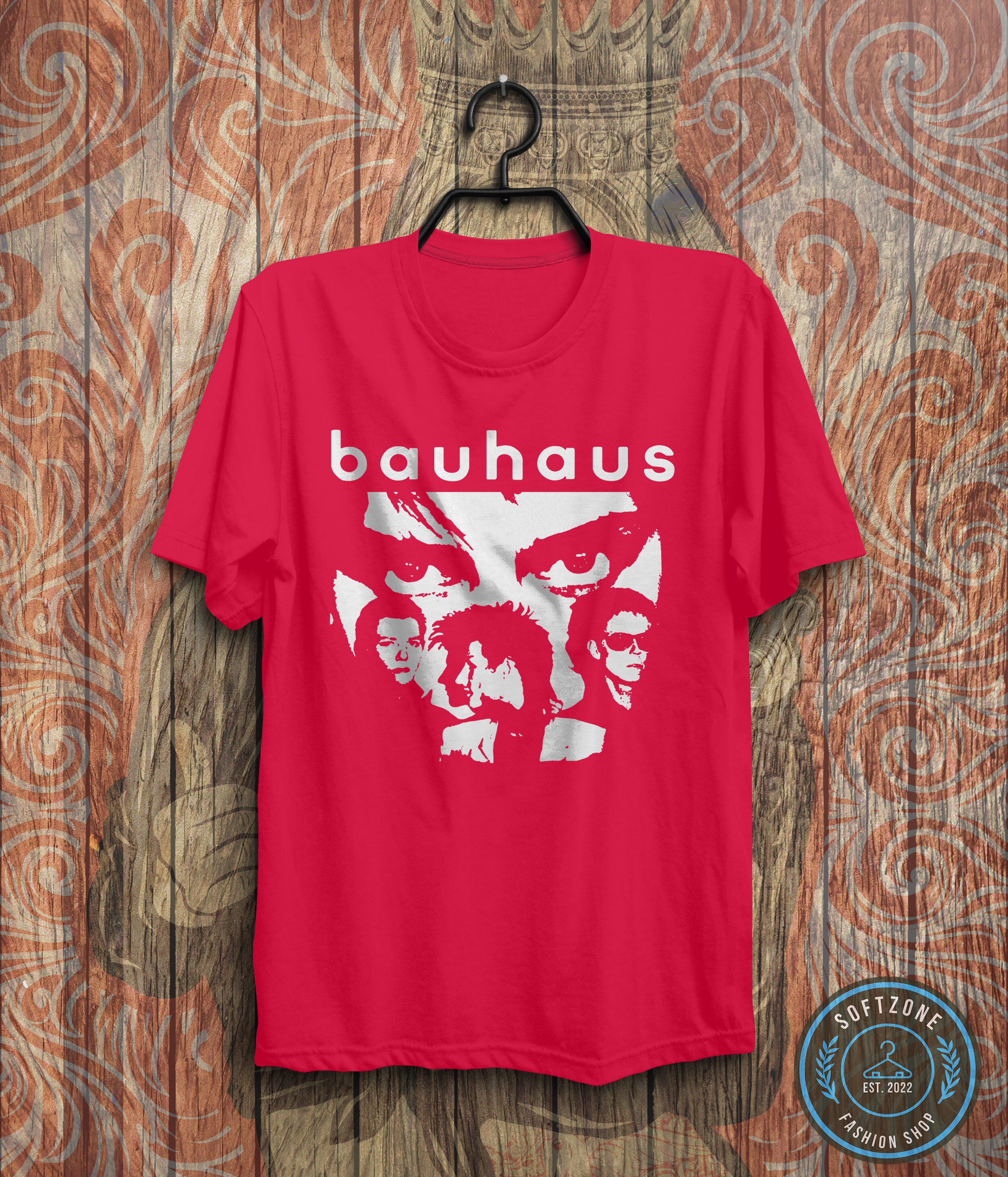 Bauhaus Member Band T-shirt - Bauhaus Shirt, Bauhaus Tour Bauhaus Member Band T-shirt - Bauhaus Shirt, Bauhaus Tour