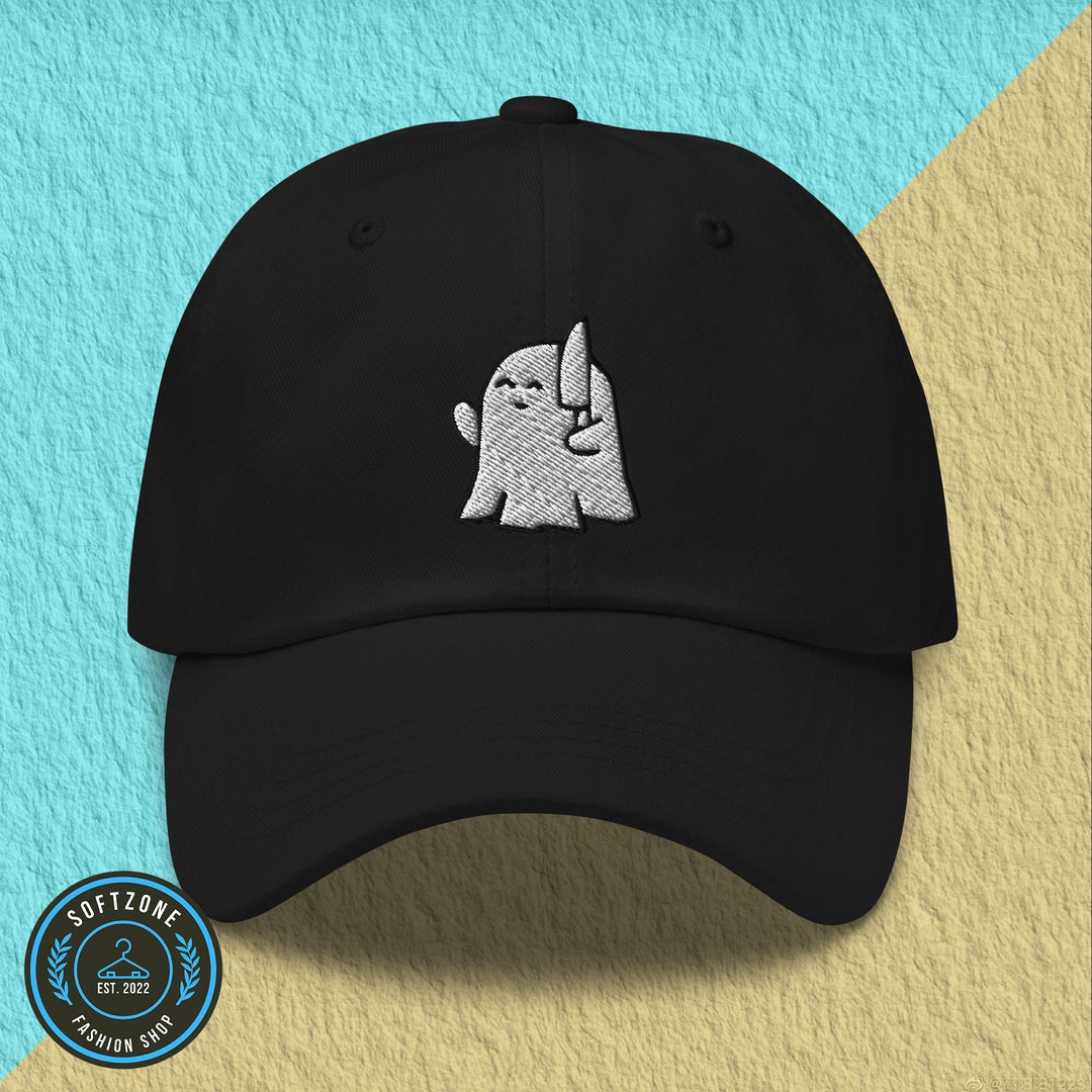 Ghost With Blade Hat Custom Embroidered Hat Funny Quotes - Etsy