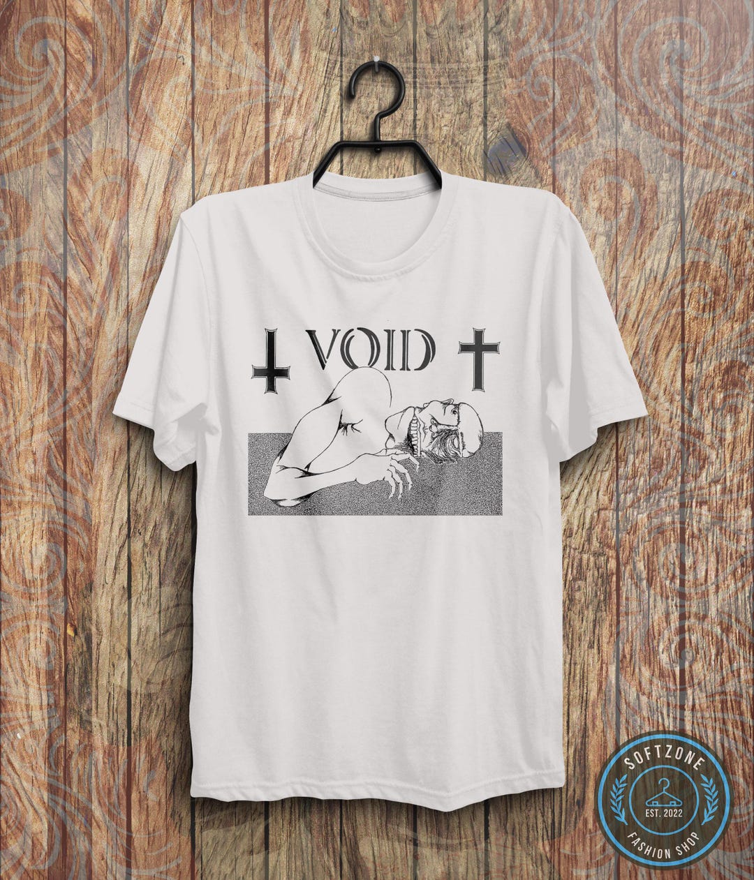 Vintage Void Band Faith Minor T-shirt - Void Band Shirt, Void Band Tour ...