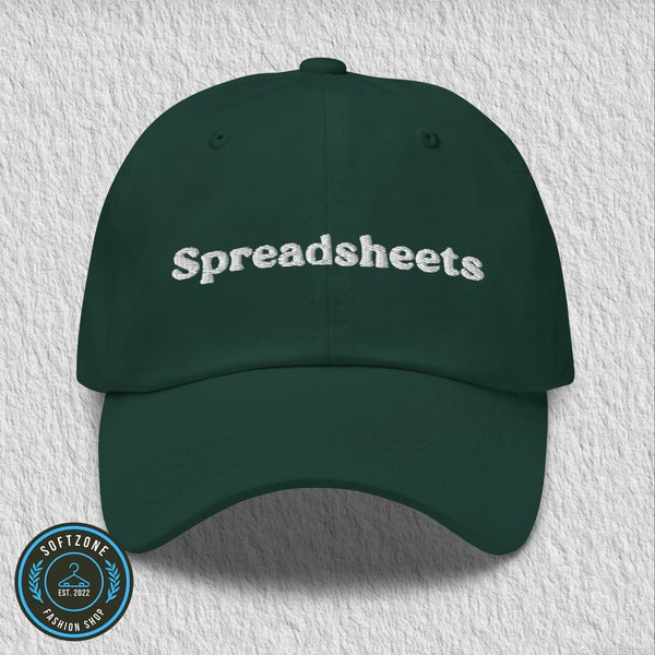 Custom Spreadsheet Embroidery - Etsy