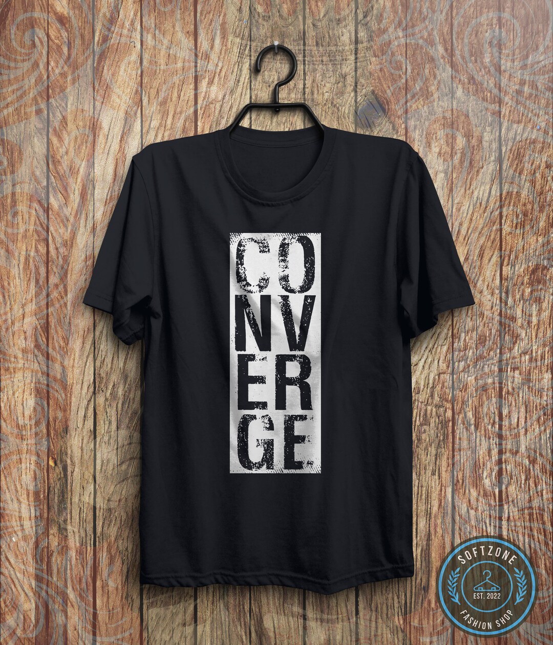Converge Band 90's Logo T-shirt Converge Shirt, Converge Tour, Rock ...