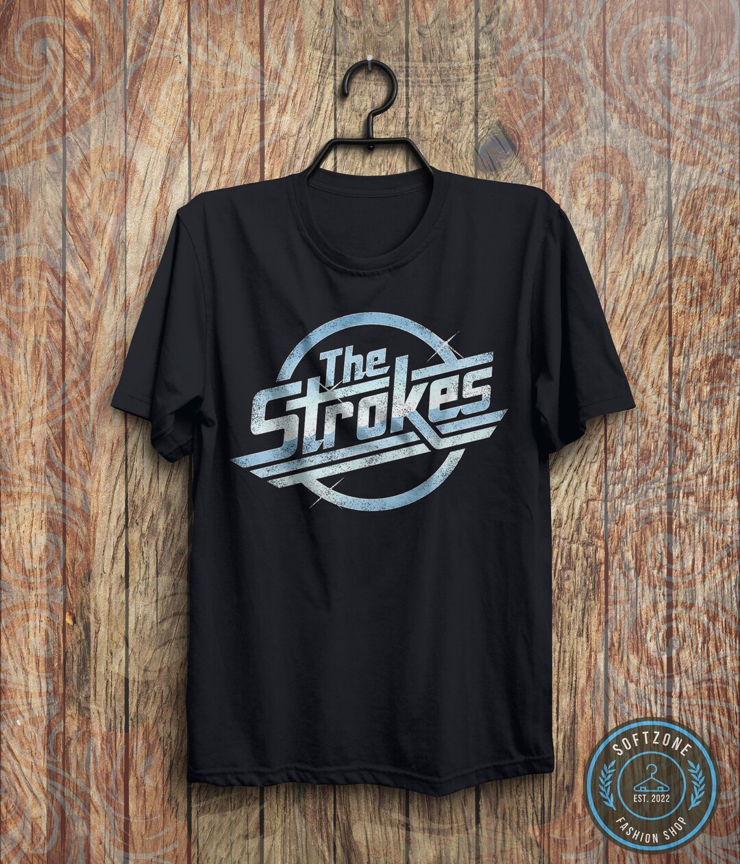 Strokes Band Logo 90's T-shirt - Music Band Shirt, Strokes Shirt ...