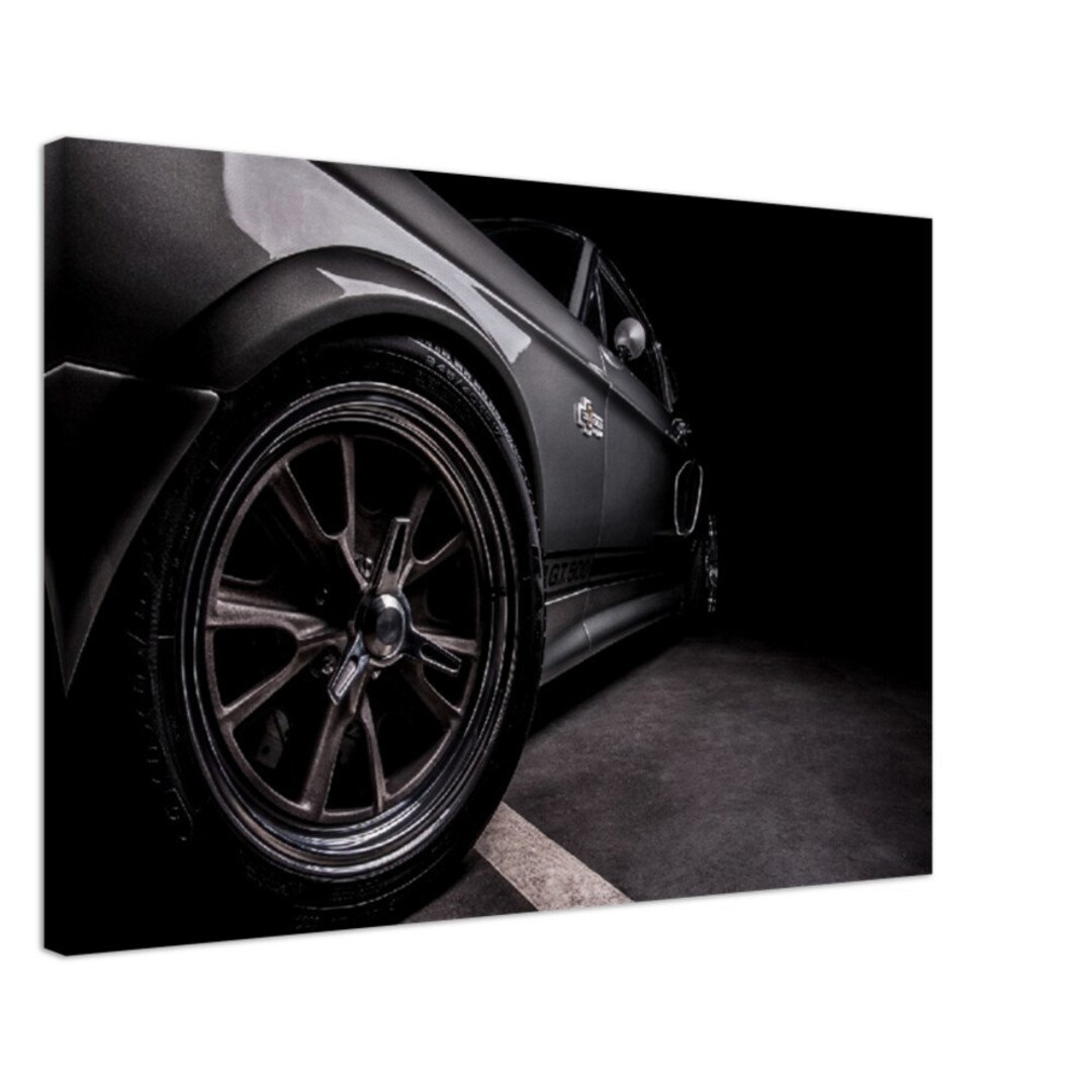 Mustang GT500 Eleanor Unique Car Wall Art Automotive Office Decor for ...