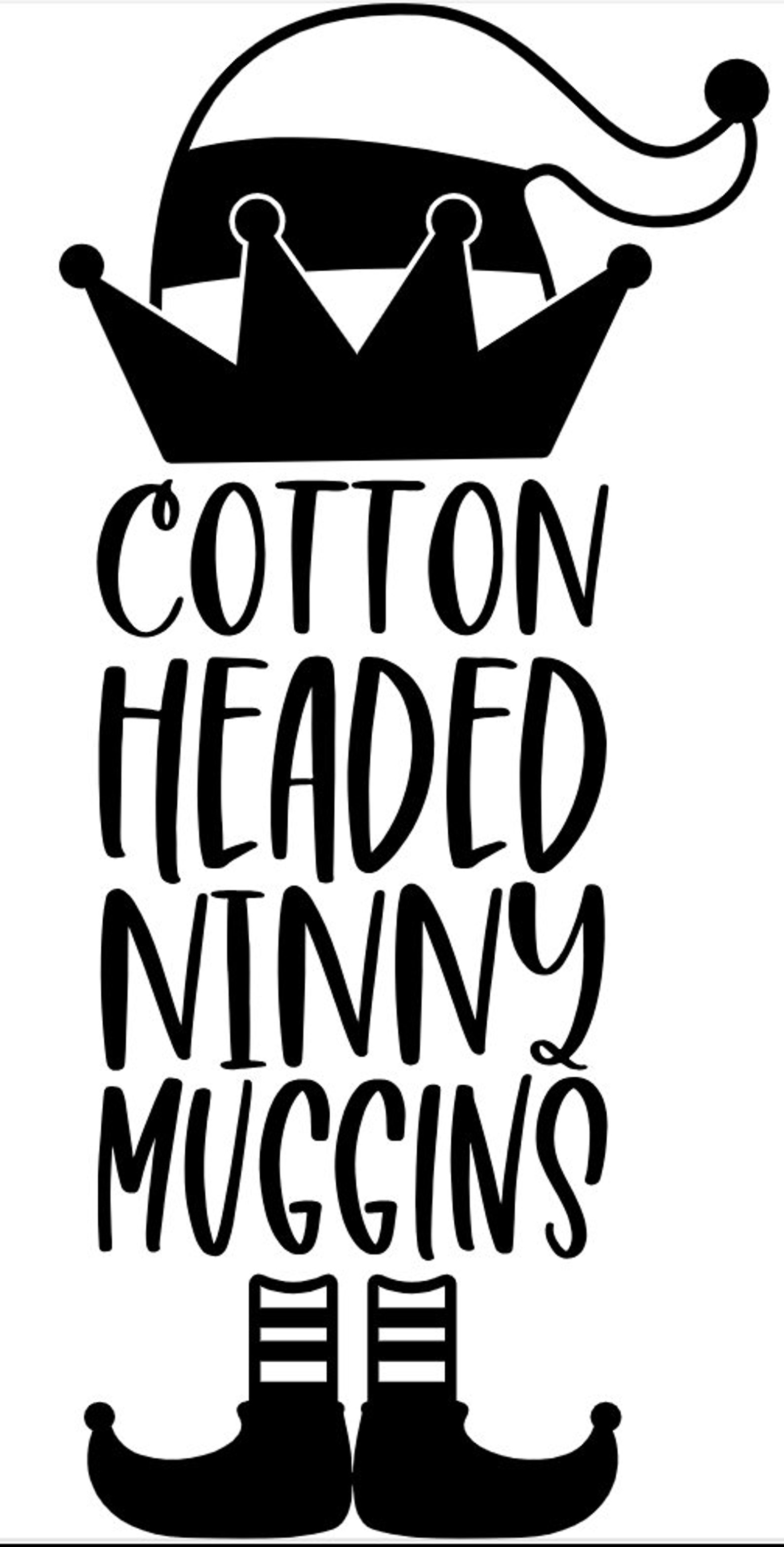 Cotton Headed Ninny Muggins Elf Christmas SVG File - Etsy