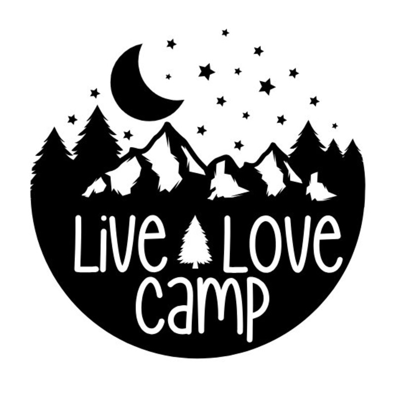 Love Camping Svg - Etsy