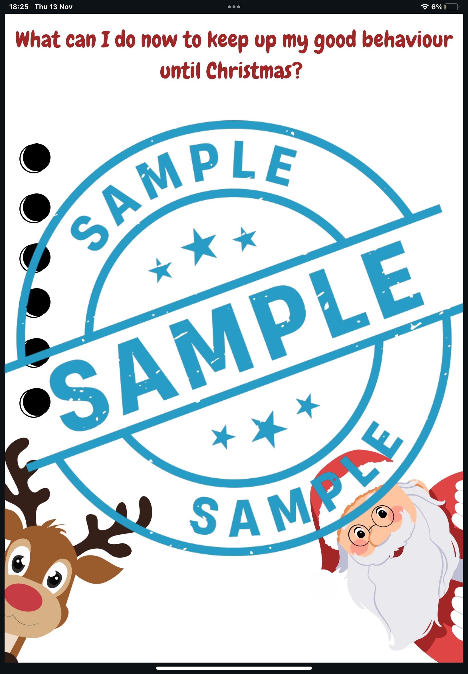Letter From Santa - Etsy