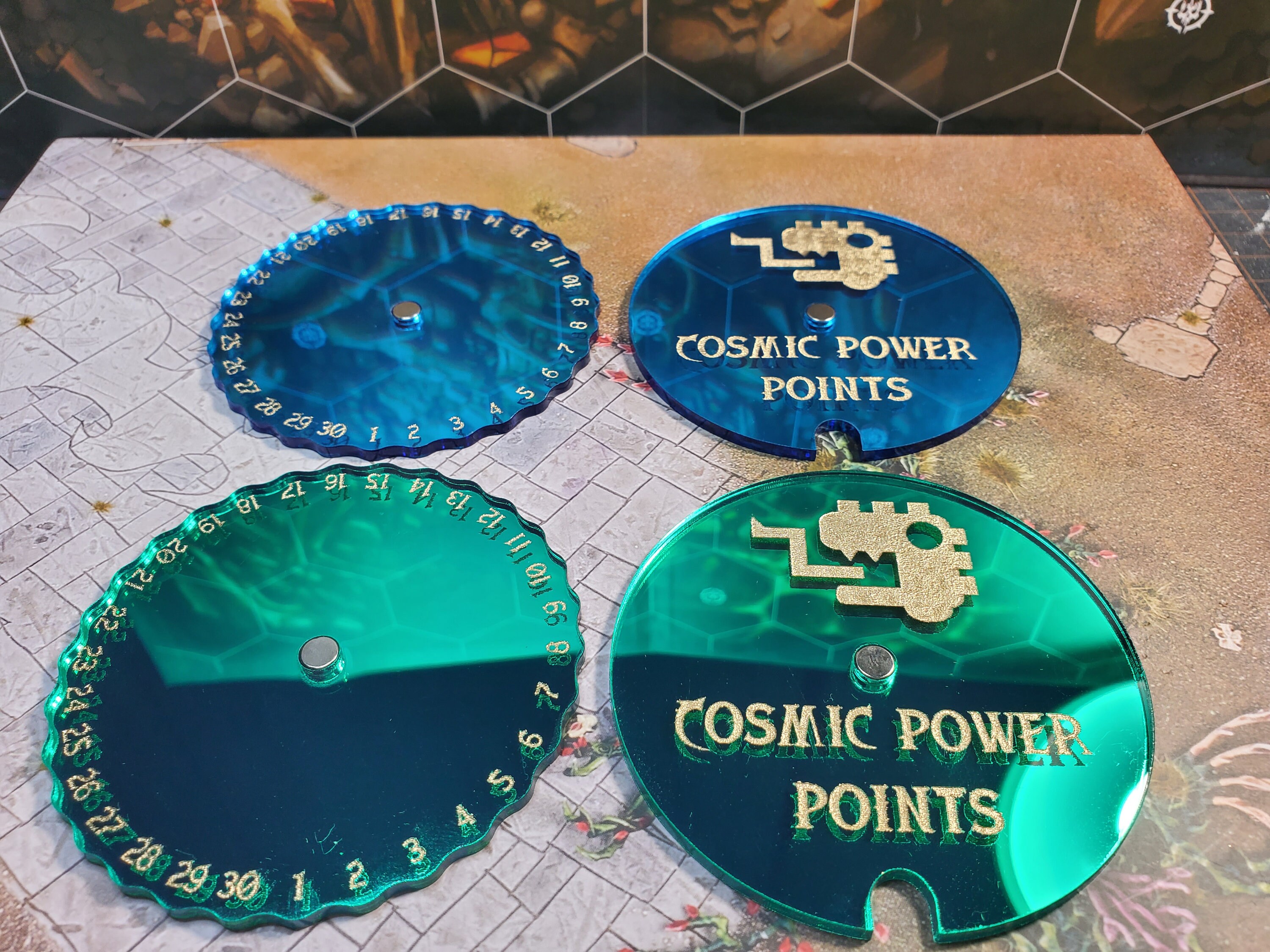 Cosmic Power Counter for Seraphon Age of Sigmar - Etsy