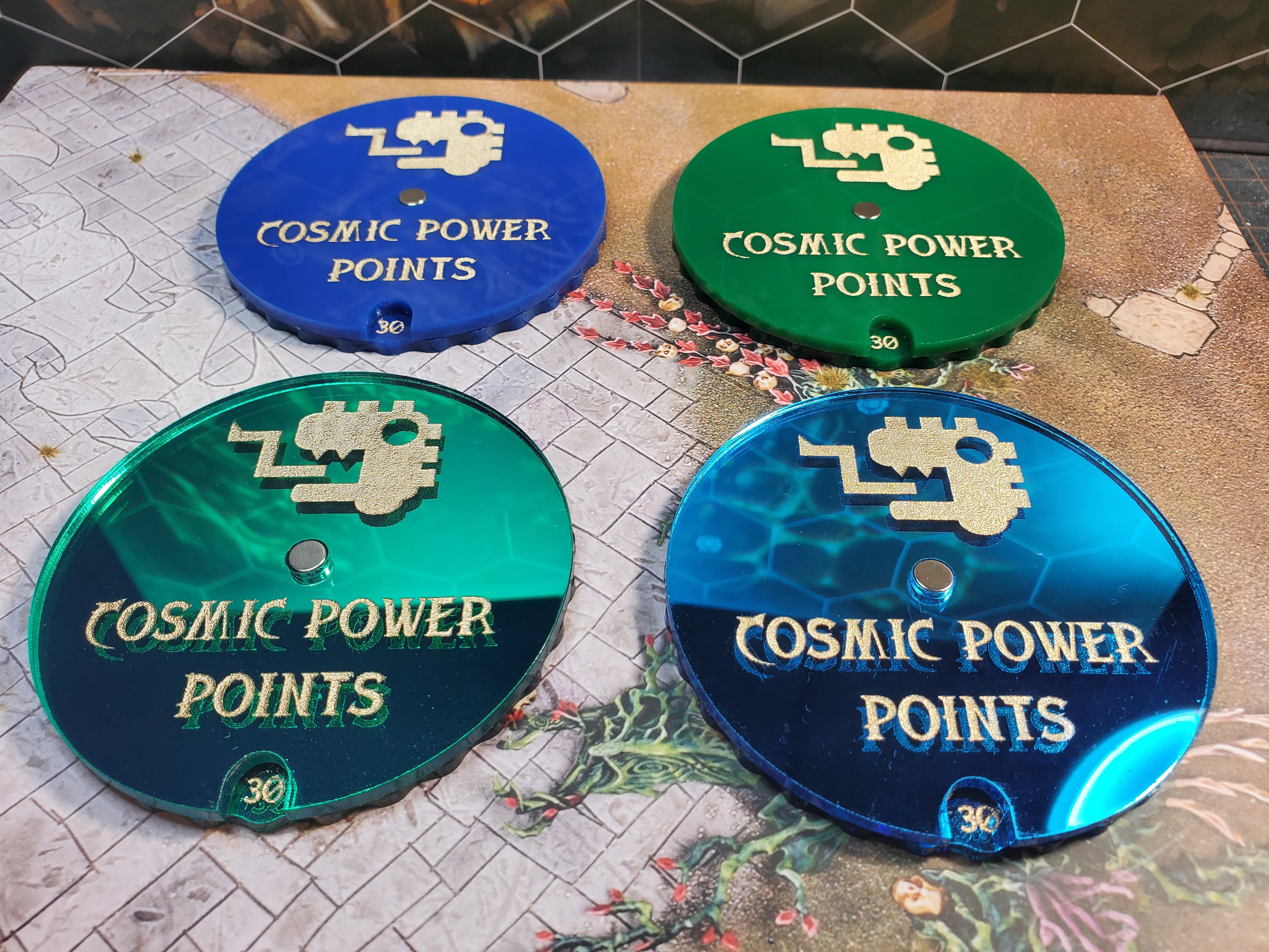 Cosmic Power Counter for Seraphon Age of Sigmar - Etsy