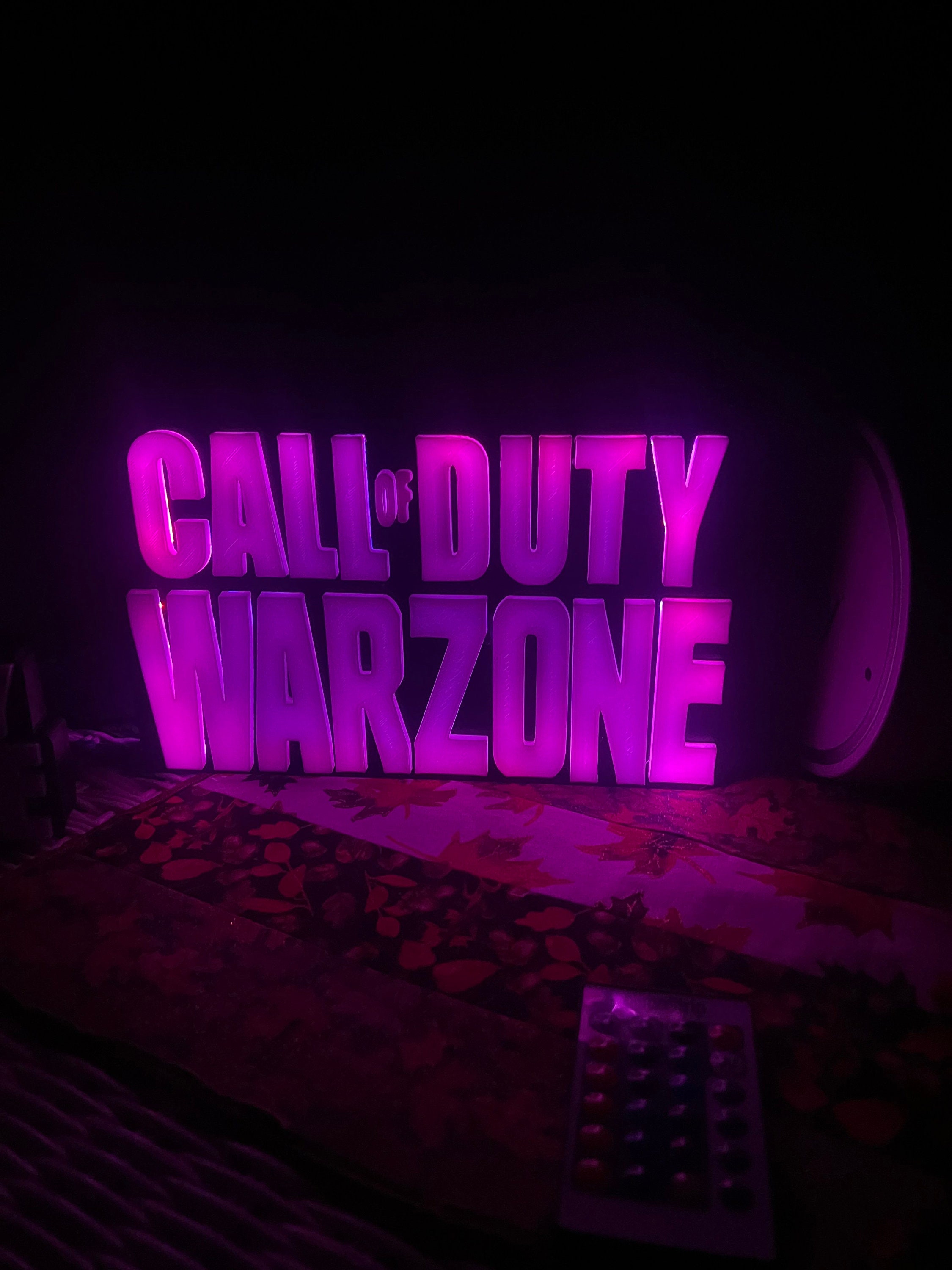 COD: Warzone RGB LED Light Box - Etsy