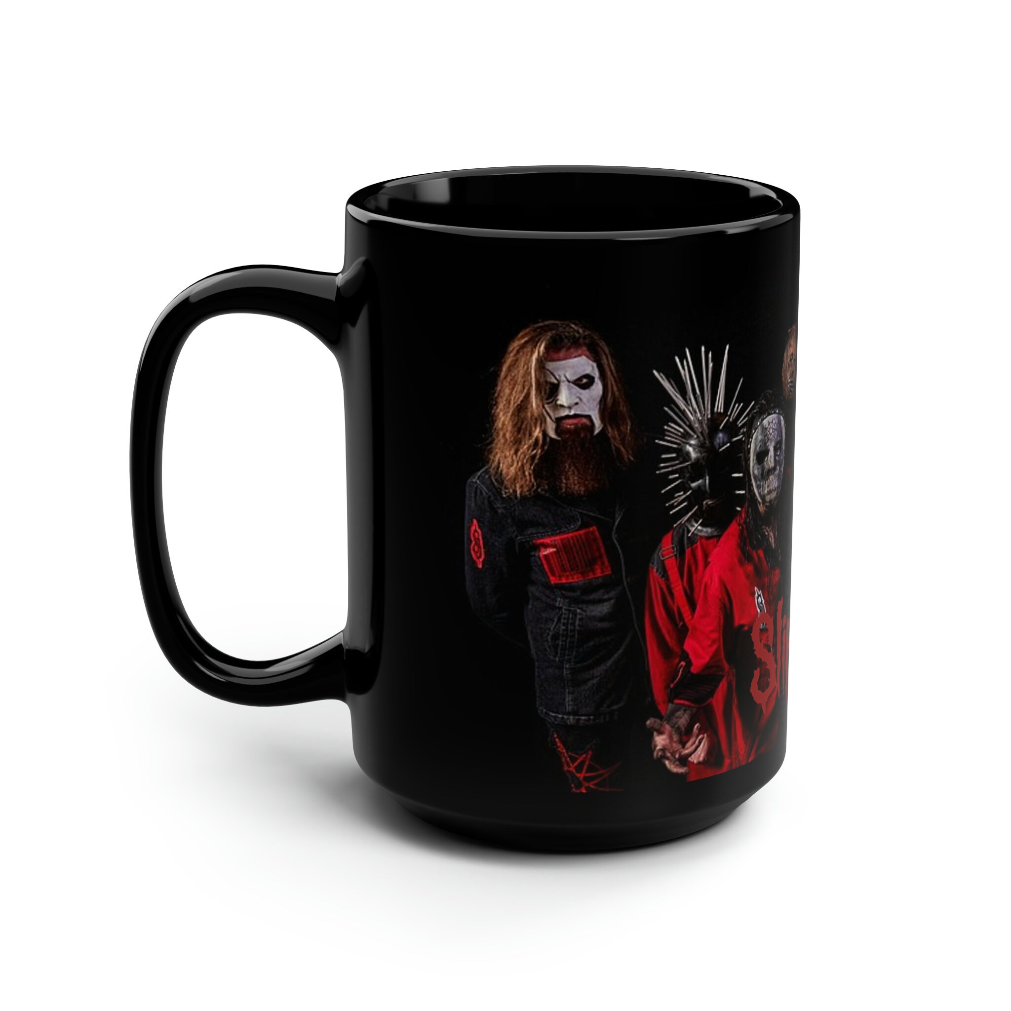 Slipknot Black Mug, 15oz Metal Rock Band Memorabilia Amazing Mug With ...