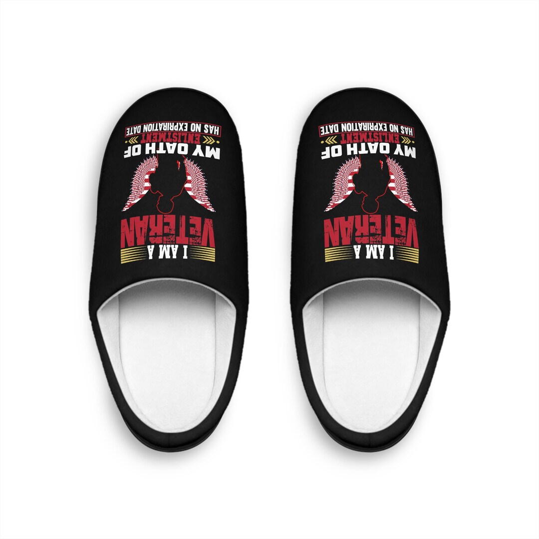Gift for Veteran Women, Indoor Slippers, Gift for Her, Mom, Wife ...