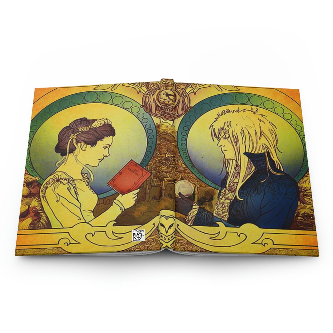 Labyrinth Journal David Bowie Goblin King Goblincore Journal - Etsy