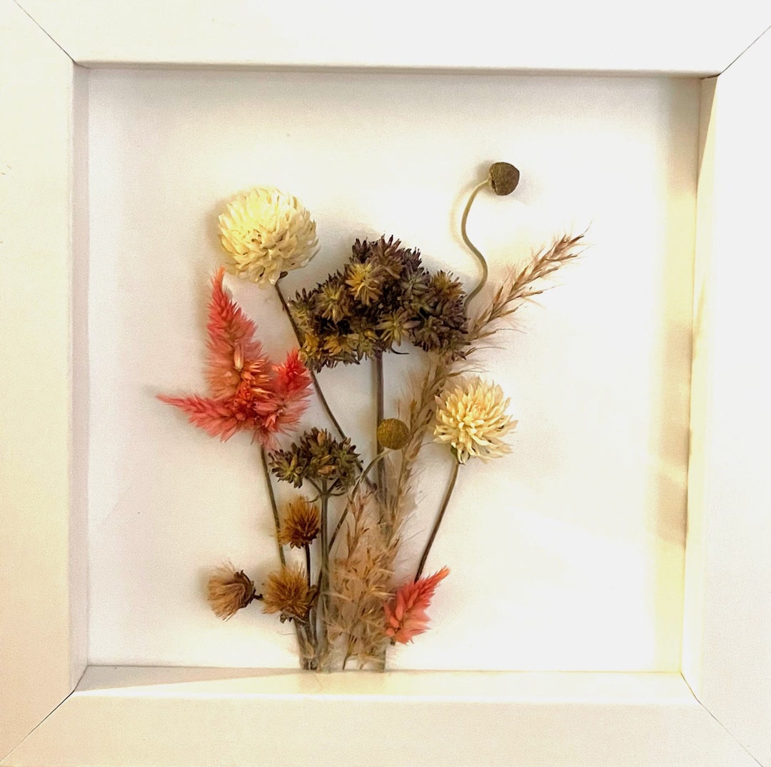 Dried Flower Mini Shadow Box Frame Set - Etsy