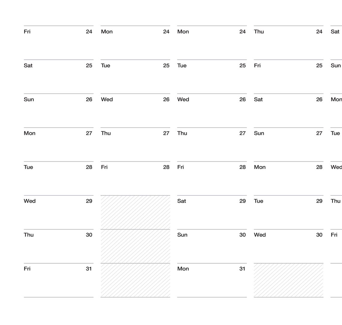2025 A1 Calendar Wall Planner *digital Download* - Etsy