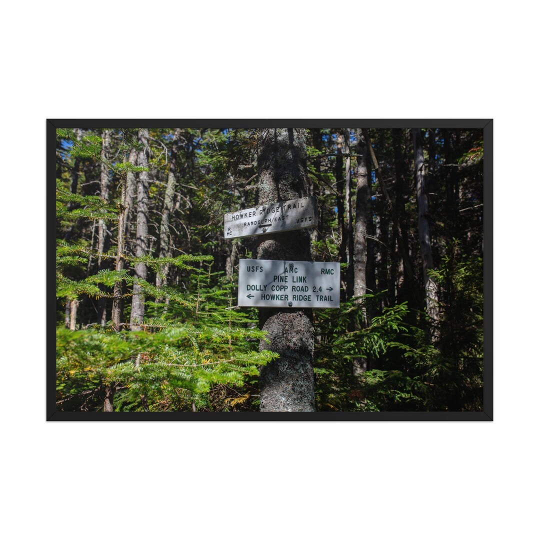 Mt. Madison Trail Sign – White Mountains, New Hampshire - Etsy