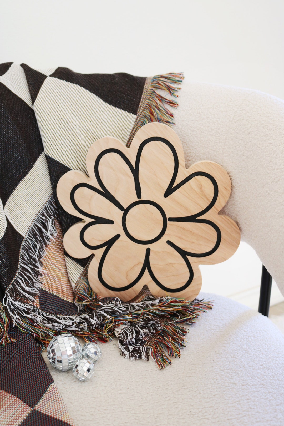 Flower Power Sign | 90s Flower | 70s Flower | Girls Room Sign | Girls ...