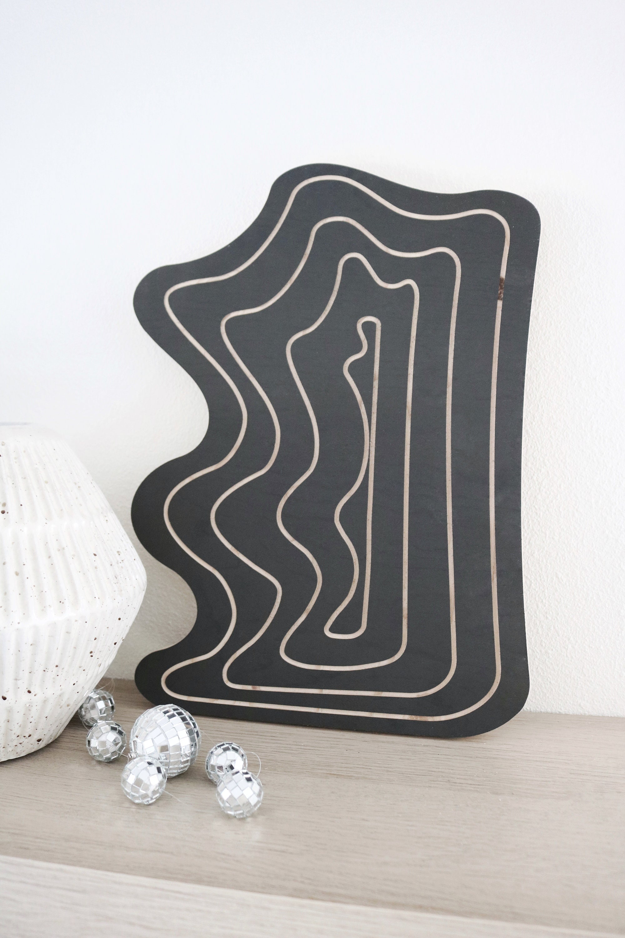 Wavy Lines Sign - Etsy