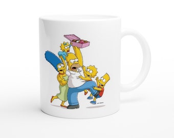 Homer Simpson Coffee Mug - Etsy