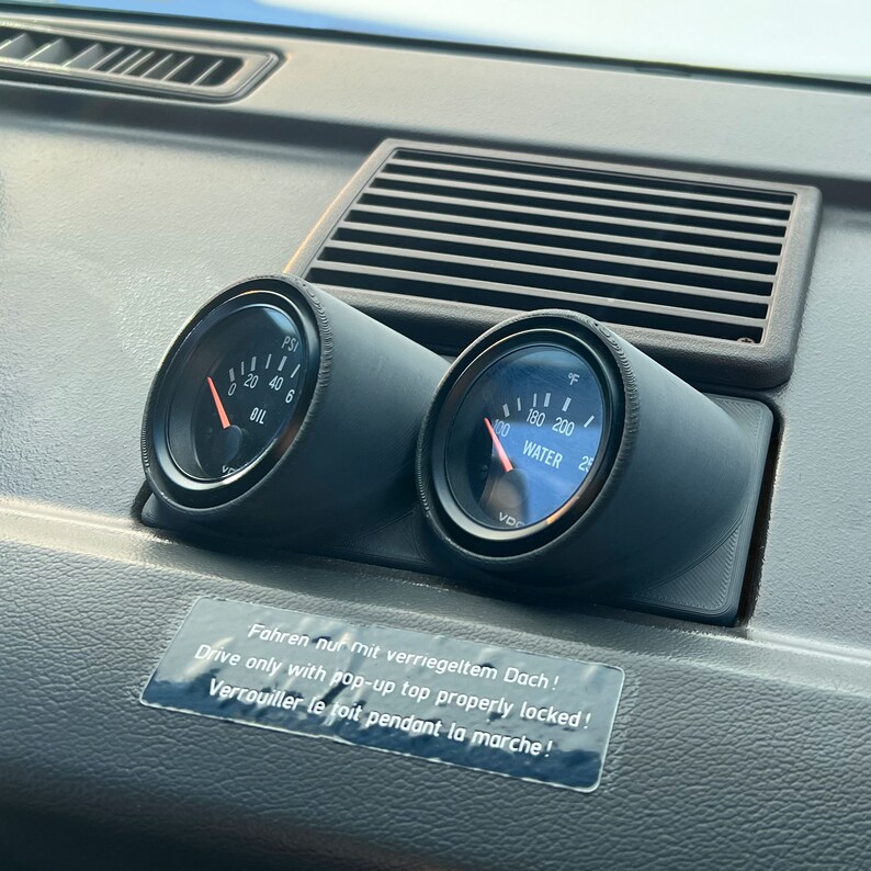 Volkswagen Vanagon Gauge Pod - Etsy