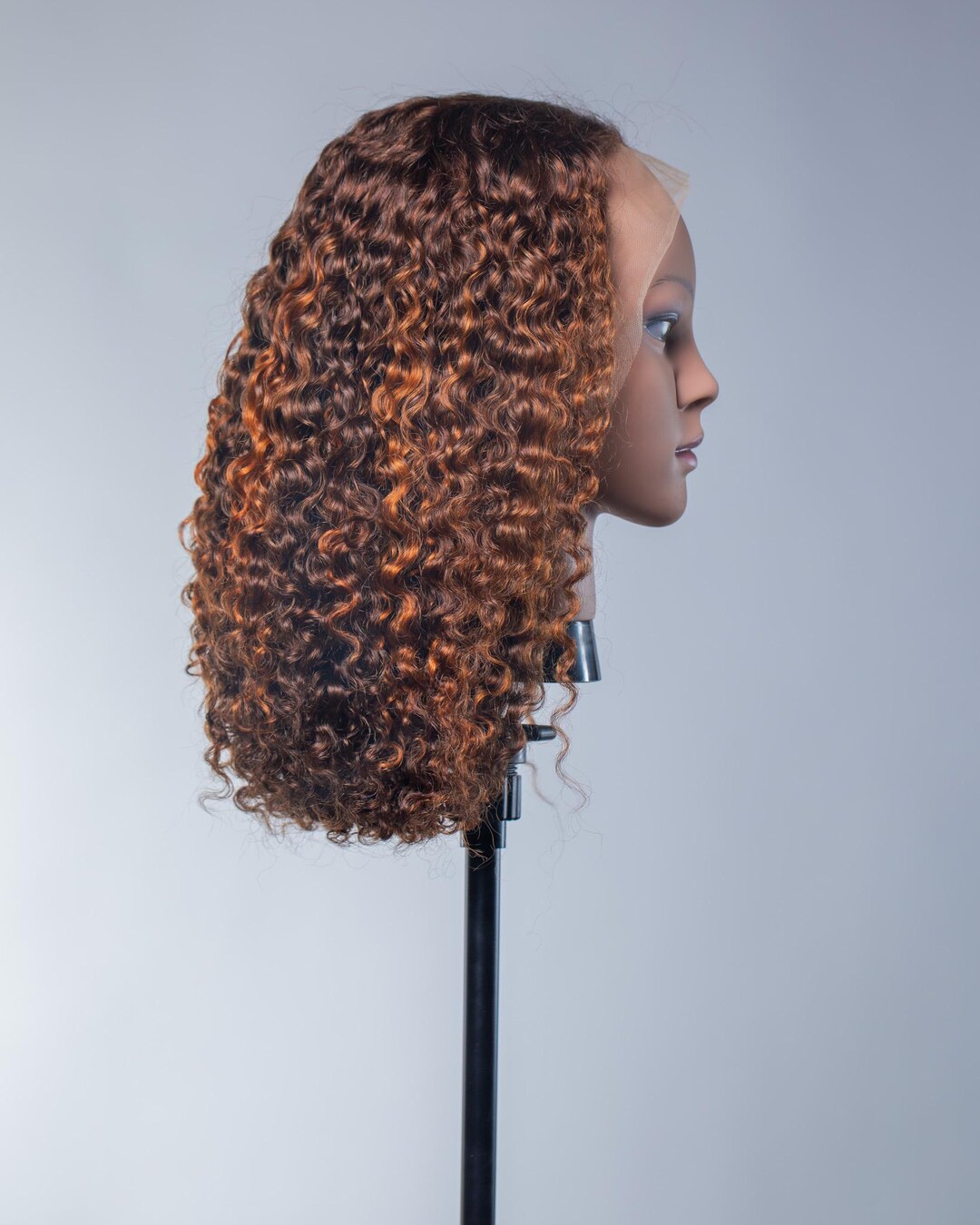 SDD Pixie Curl Human Hair 4x4 Closure Wig, Curly Human Hair Wig for ...
