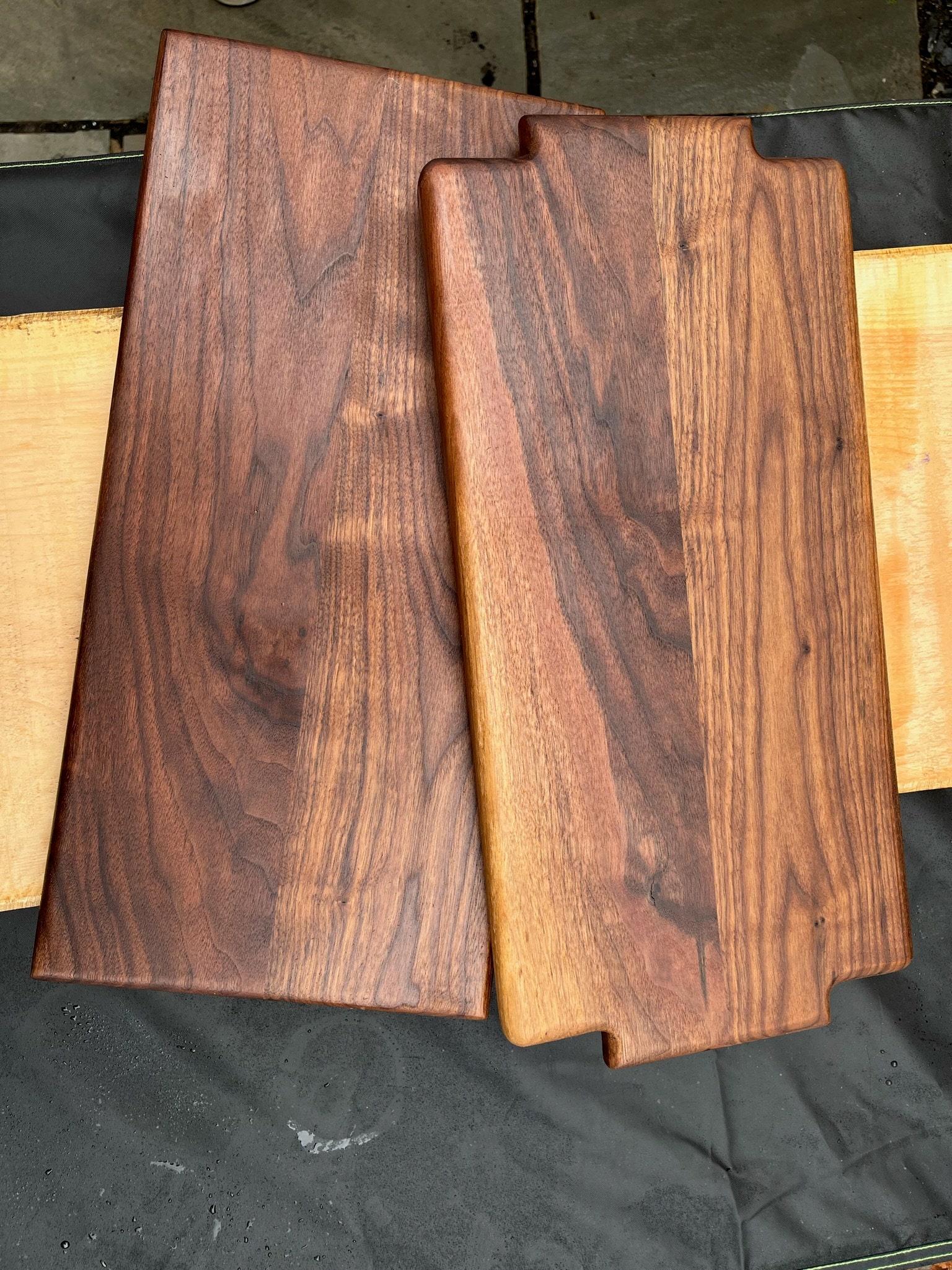 Handcrafted Walnut Serving Boards - Etsy