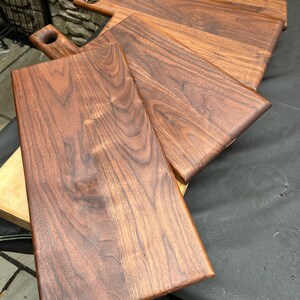 Handcrafted Walnut Serving Boards - Etsy