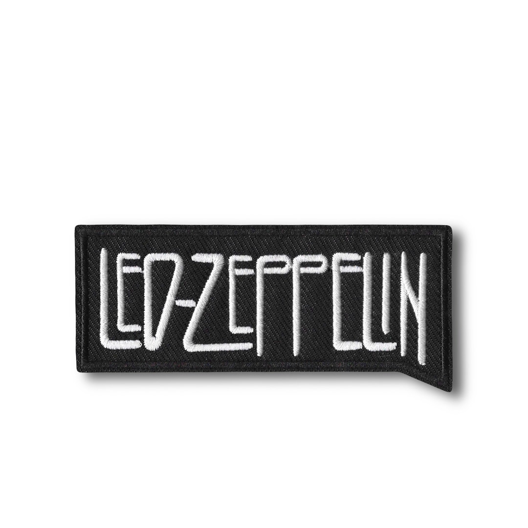 Led Zeppelin Iron-on Embroidered Patch / Musical Group Iron-on - Etsy