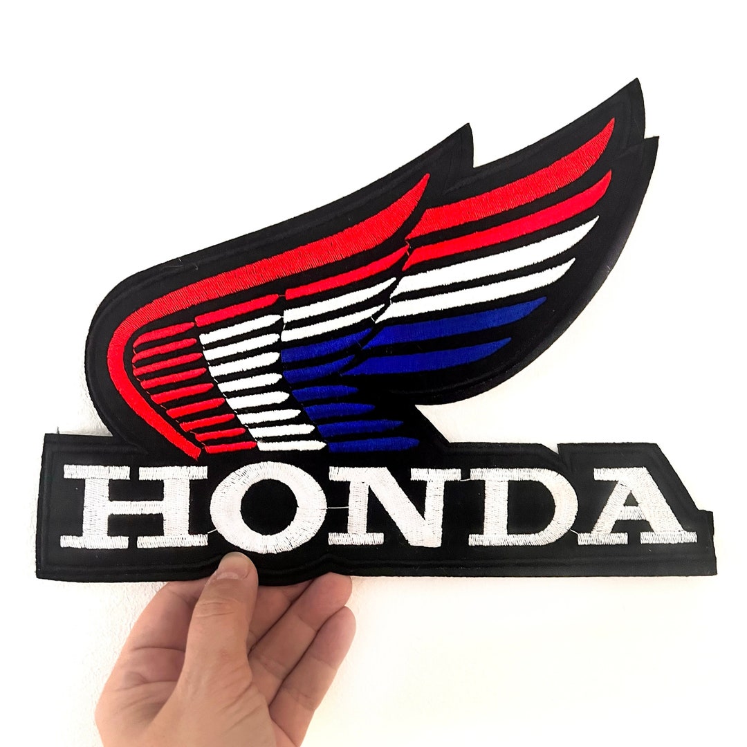 Honda Biker Iron-on Embroidered Patch / Biker Iron-on Patch / DIY ...