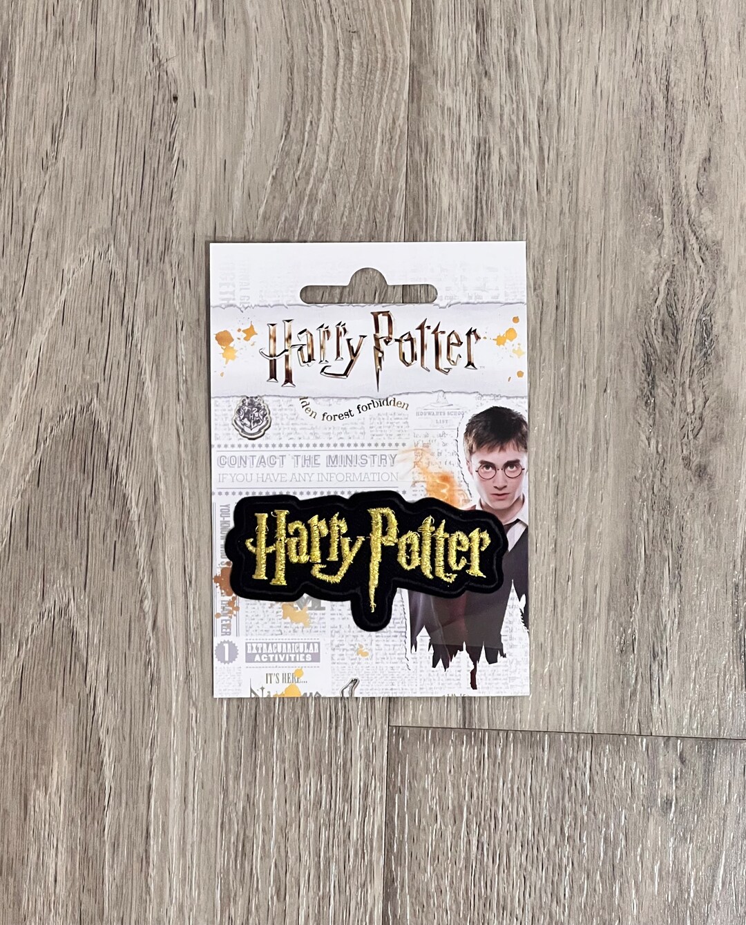 Official Harry Potter Iron-on Patch / Harry Potter Iron-on - Etsy