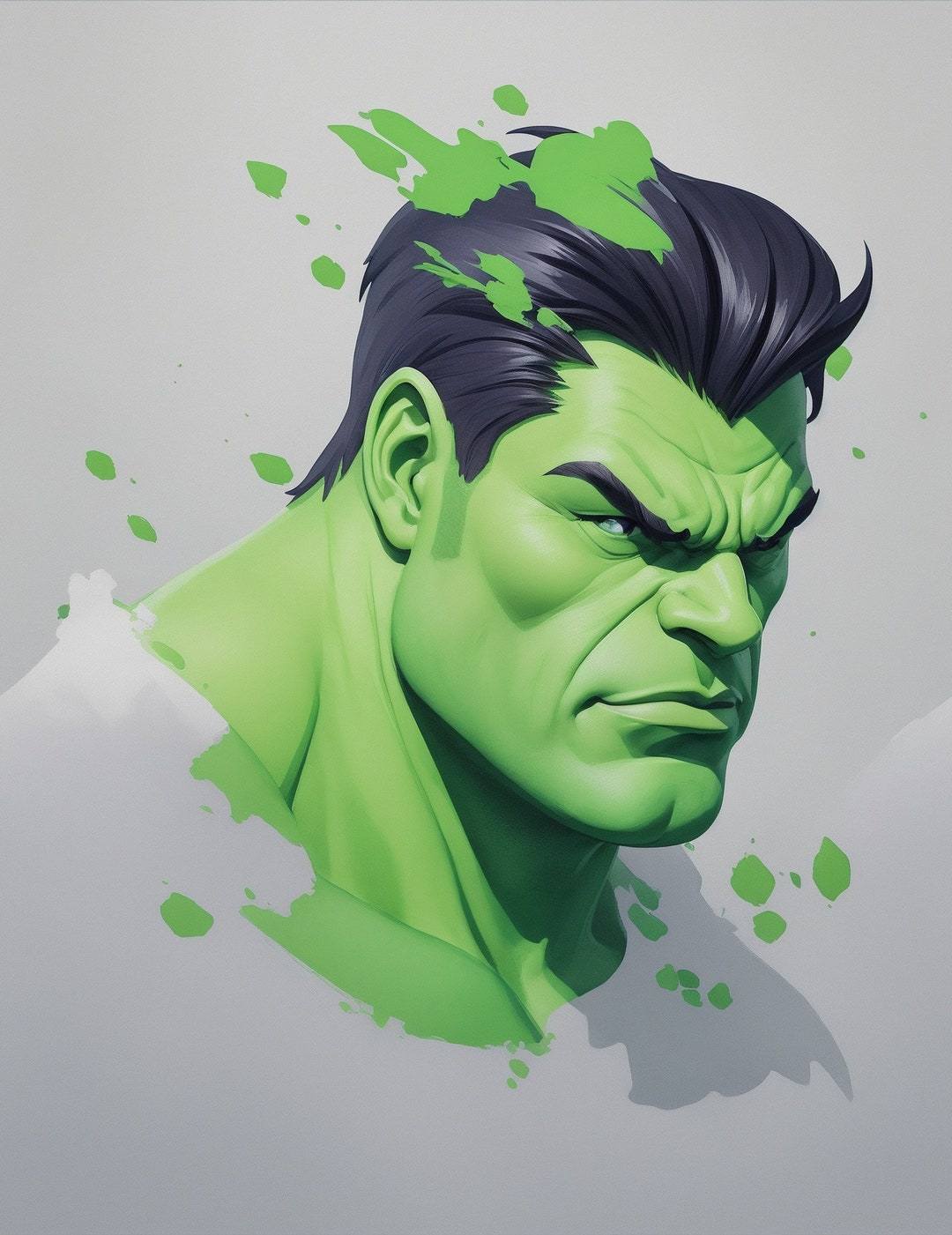 Avengers, Digital Art, Cartoon, Superheroes, Hulk Digital Art, Colorful ...
