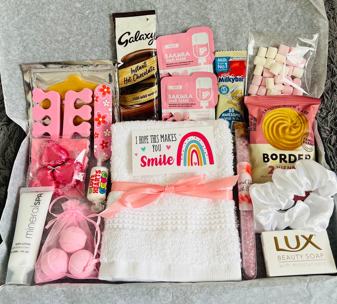 Teenage Pamper Box Teenage Girls Gift Box Personalised Gift for Girls ...