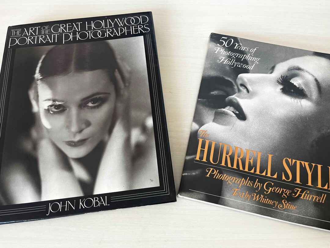 Collection of 5 Books of Iconic Stars in (black and White) Photos - Etsy