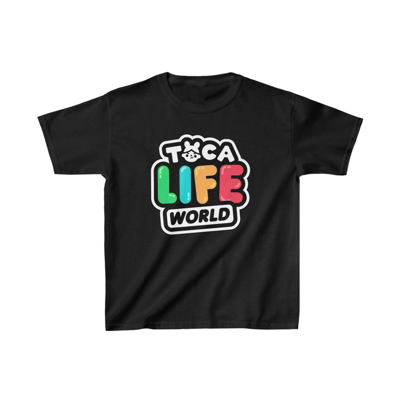 KIDS Toca Life World T-shirt Toca Boca Shirt - Etsy