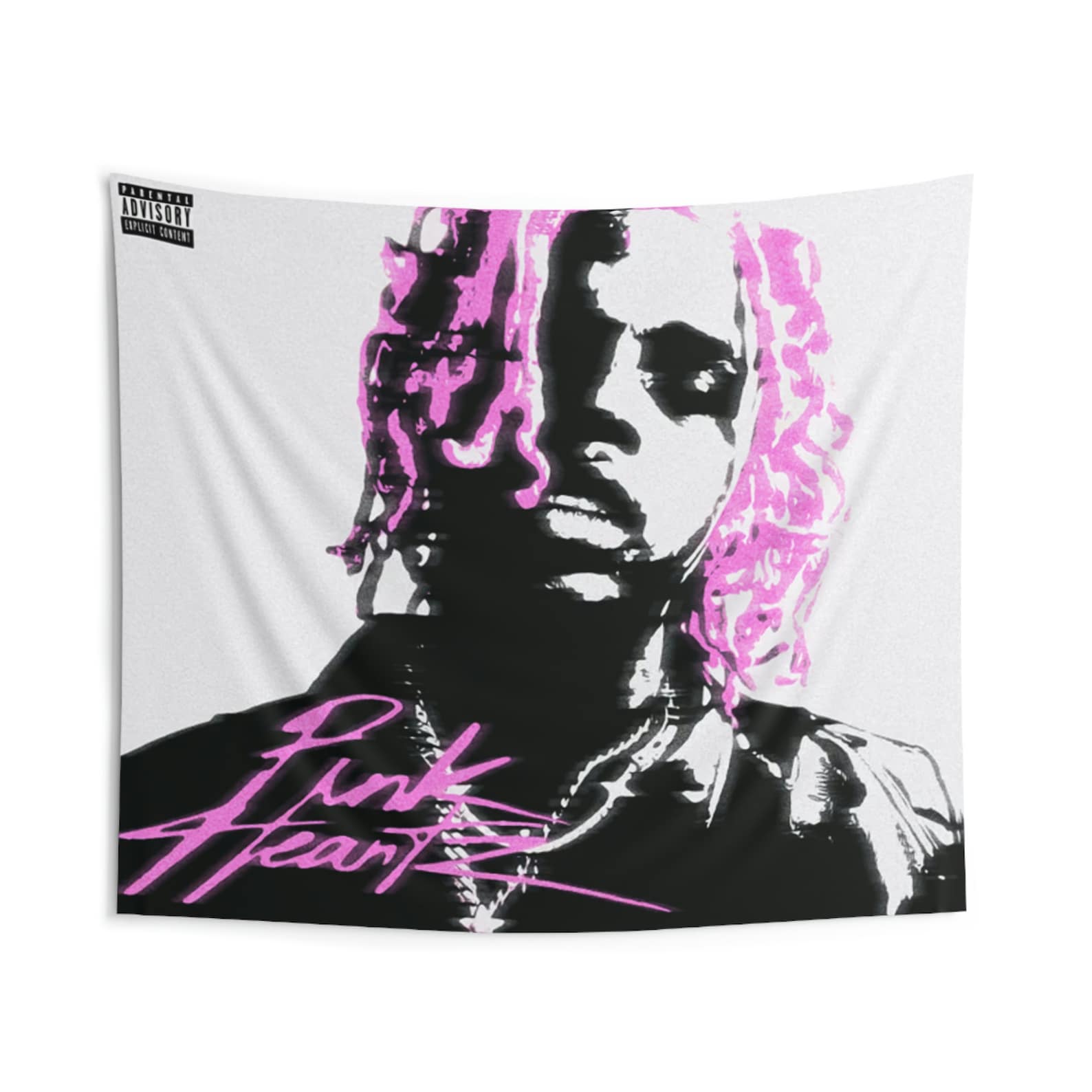 Sofaygo Pink Heartz Tapestries Sofaygo Wall Poster Sofaygo Pink Heartz ...