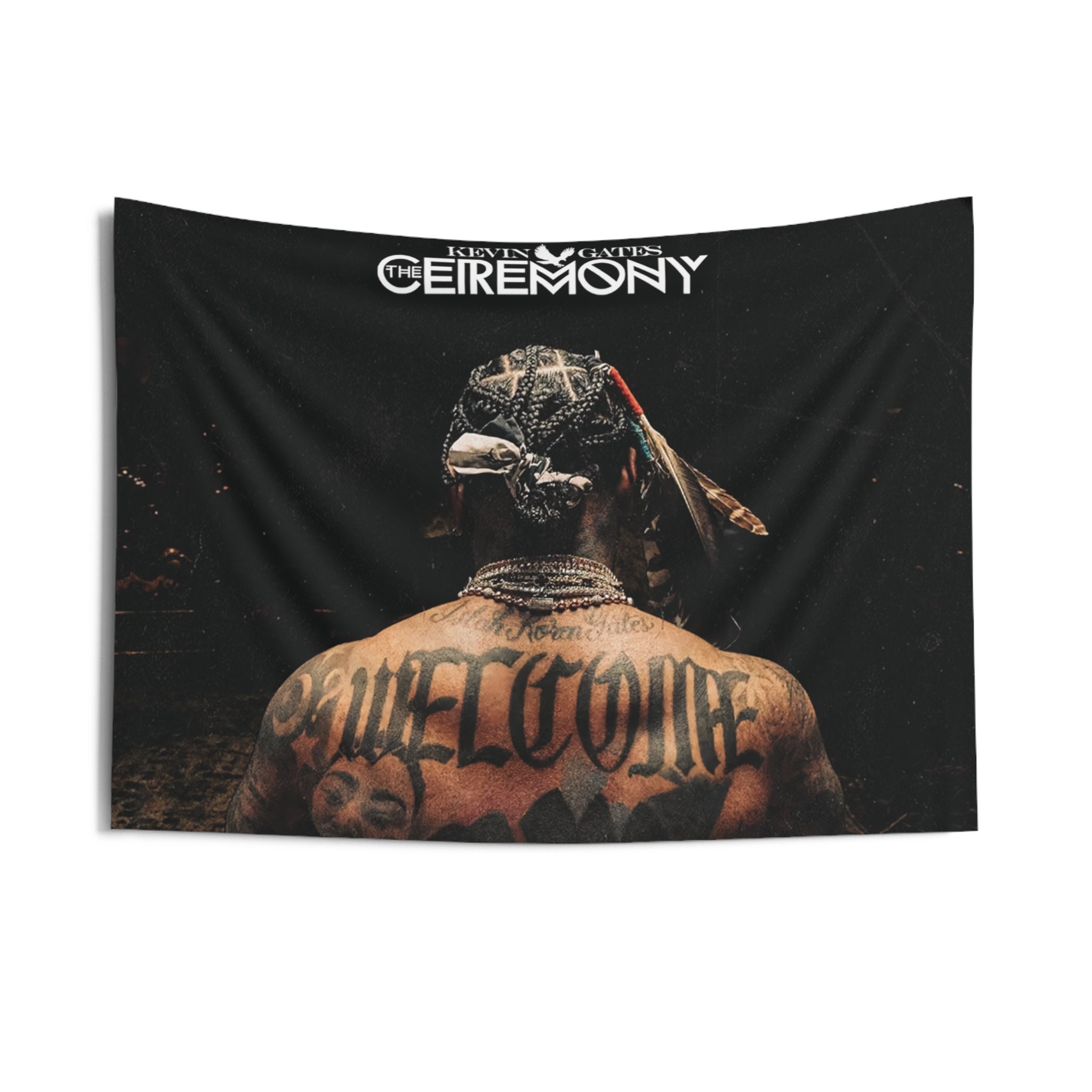 The Ceremony Kevin Gates Kevin Gates Tapestry Poster Kevin Gates - Etsy